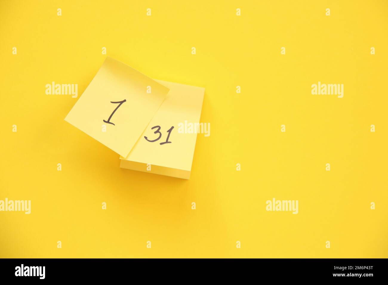 Calendar page with date. Calendar sheet Stock Photo - Alamy