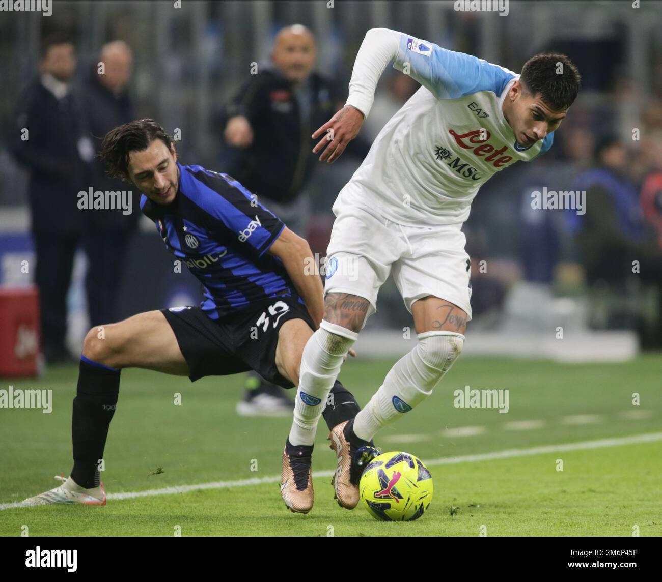 Mathias Olivera of SSC Napoli during the Italian Serie A, football ...