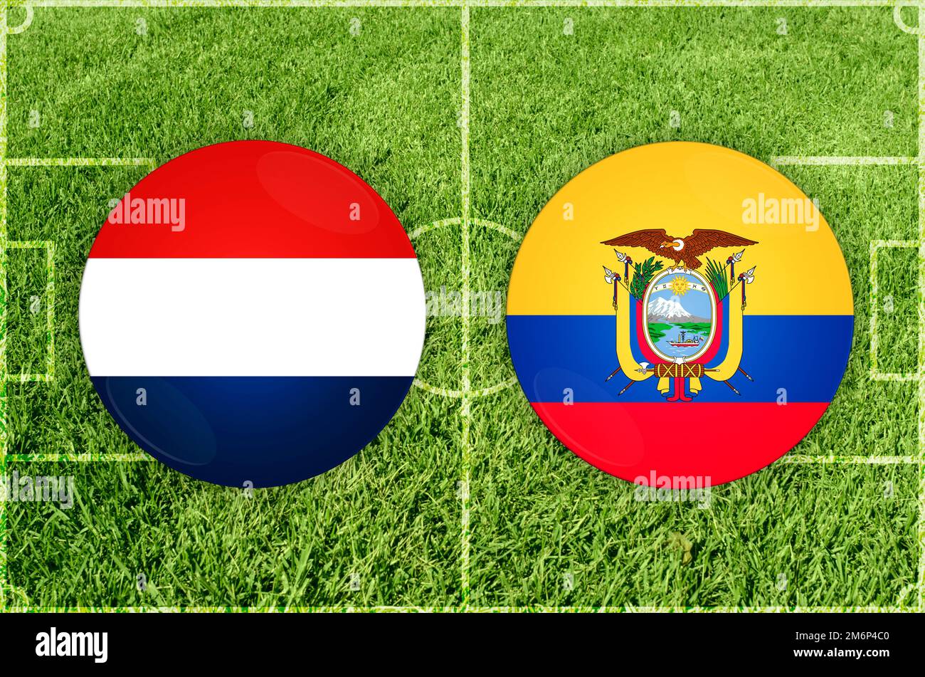 Netherlands ecuador football match hi-res stock photography and images ...