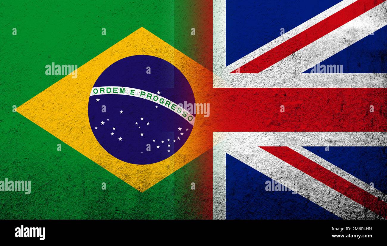 National flag of United Kingdom (Great Britain) Union Jack with ...