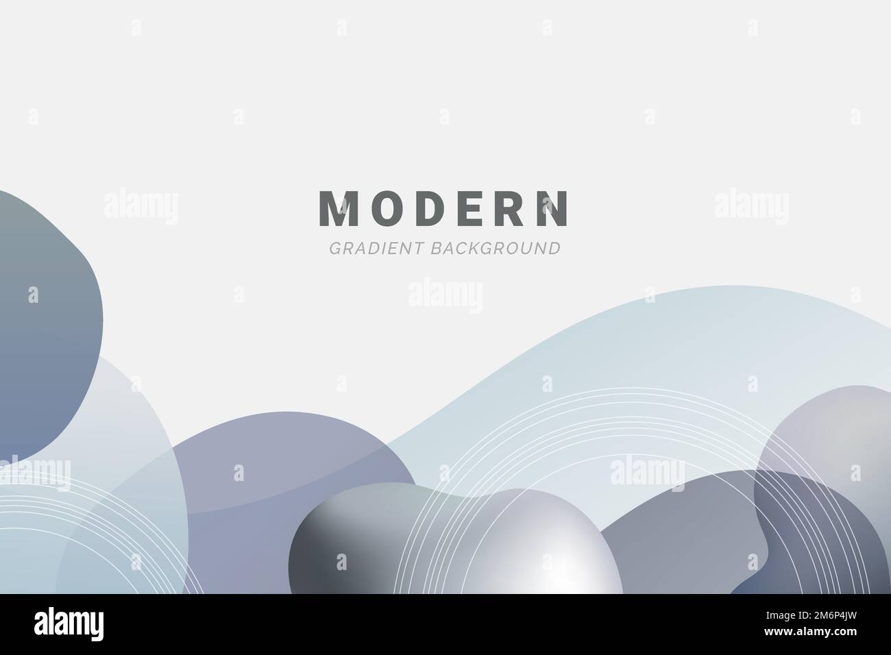 Gray modern gradient background vector Stock Vector Image & Art - Alamy