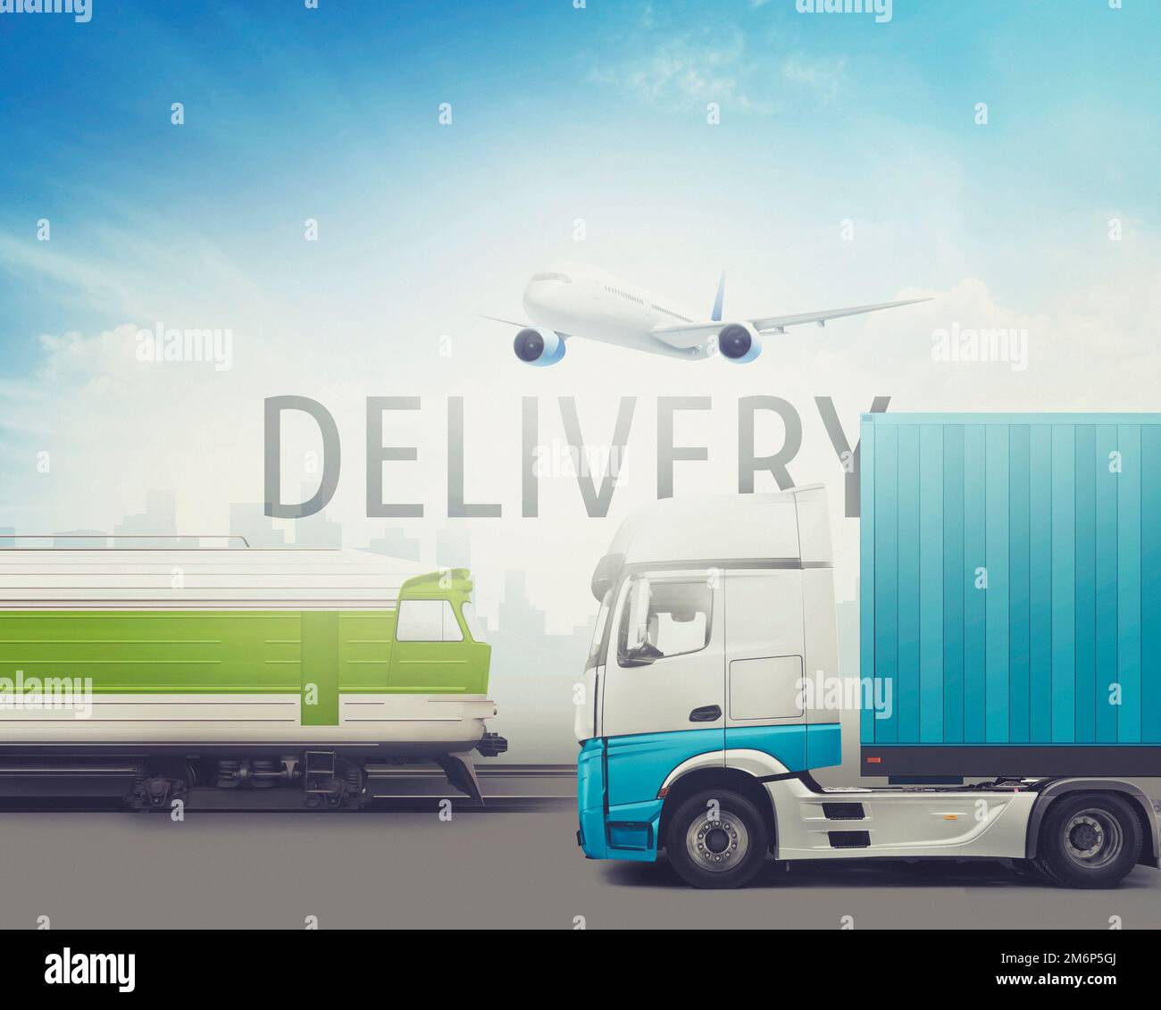 Delivery and transportation of goods, world wide cargo transport ...
