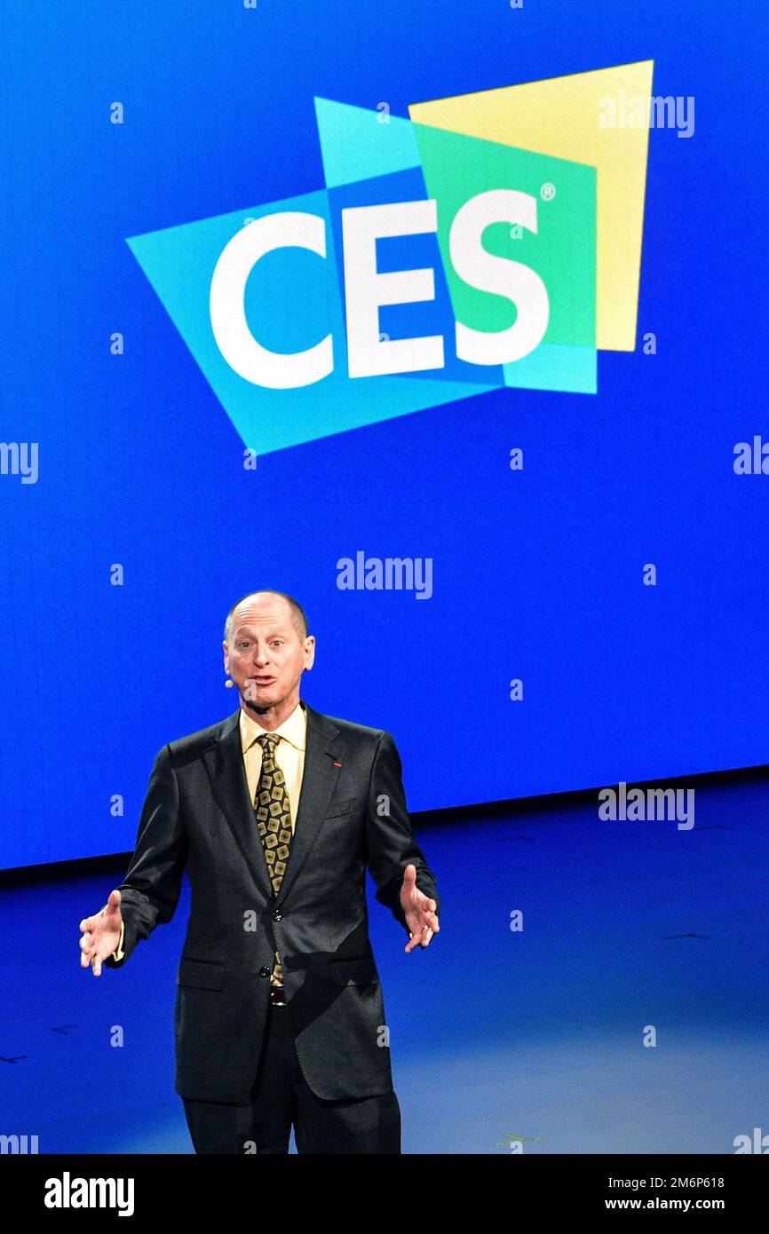 LAS VEGAS, Nevada - Gary Shapiro Speaking at CES BMW keynote at THE ...