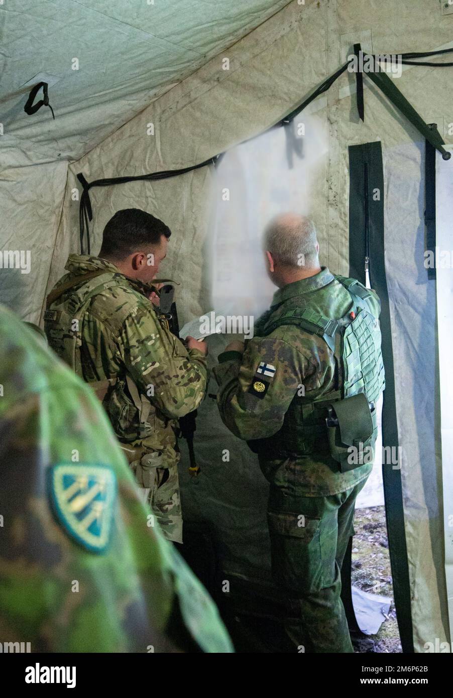 U.S. Army Capt. Denis Majewski, Outlaw Troop commander assigned to 4th ...