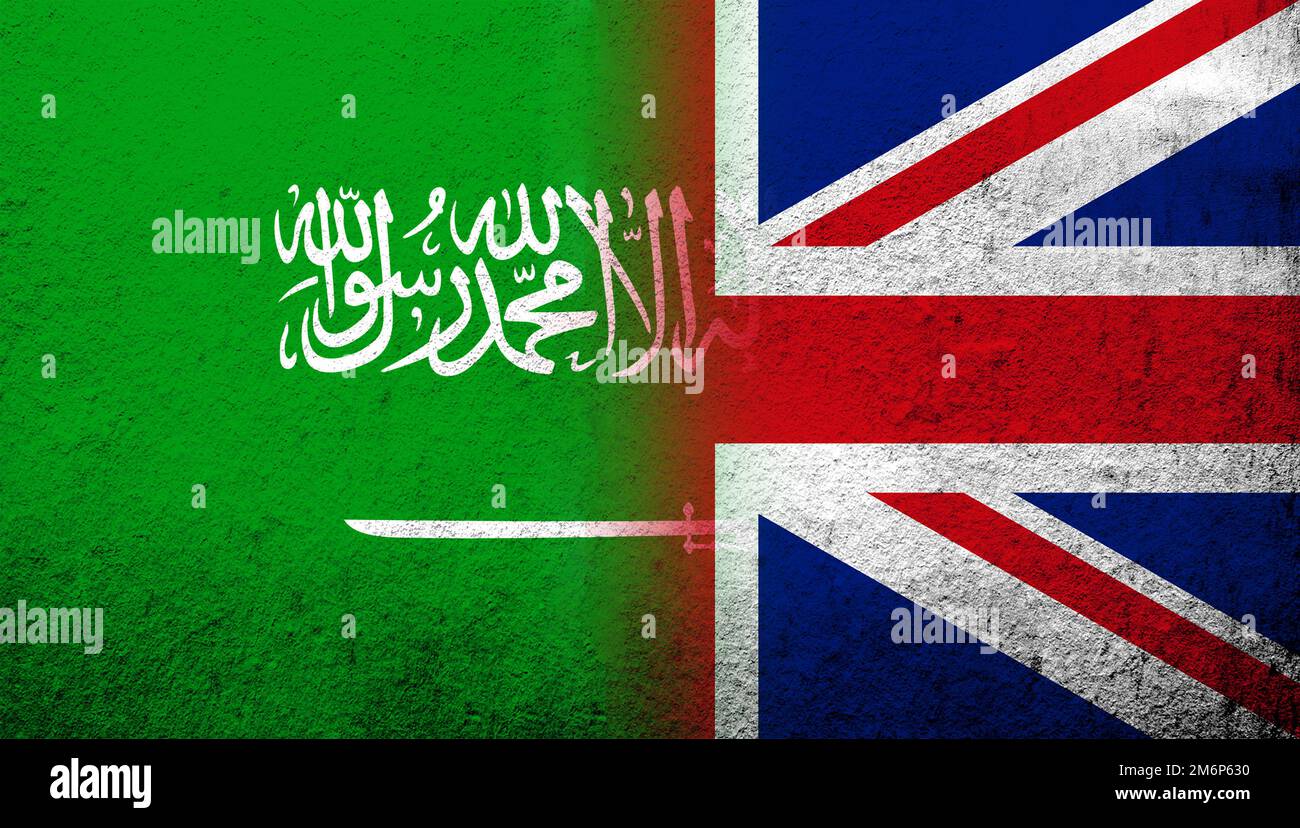National flag of United Kingdom (Great Britain) Union Jack with The ...