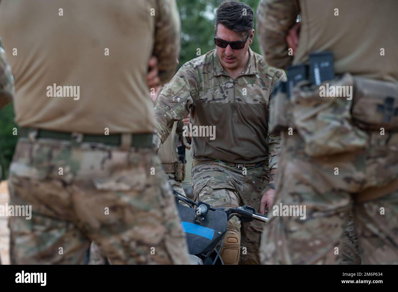 U.S. Air Force vehicle mechanic assigned to the 24th Special Operations ...
