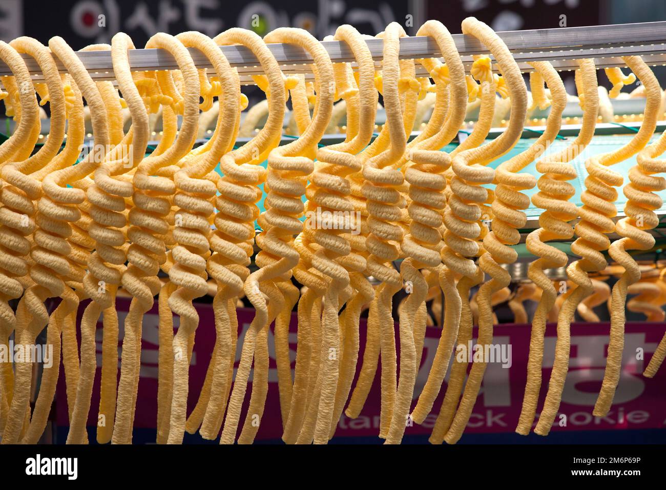 Korean corn based treat Stock Photo - Alamy