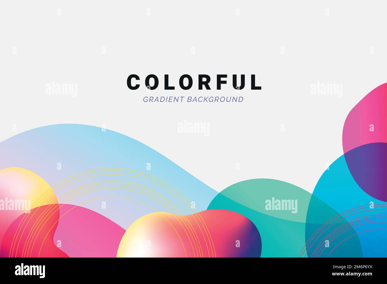 Colorful abstract gradient background vector Stock Vector Image & Art ...