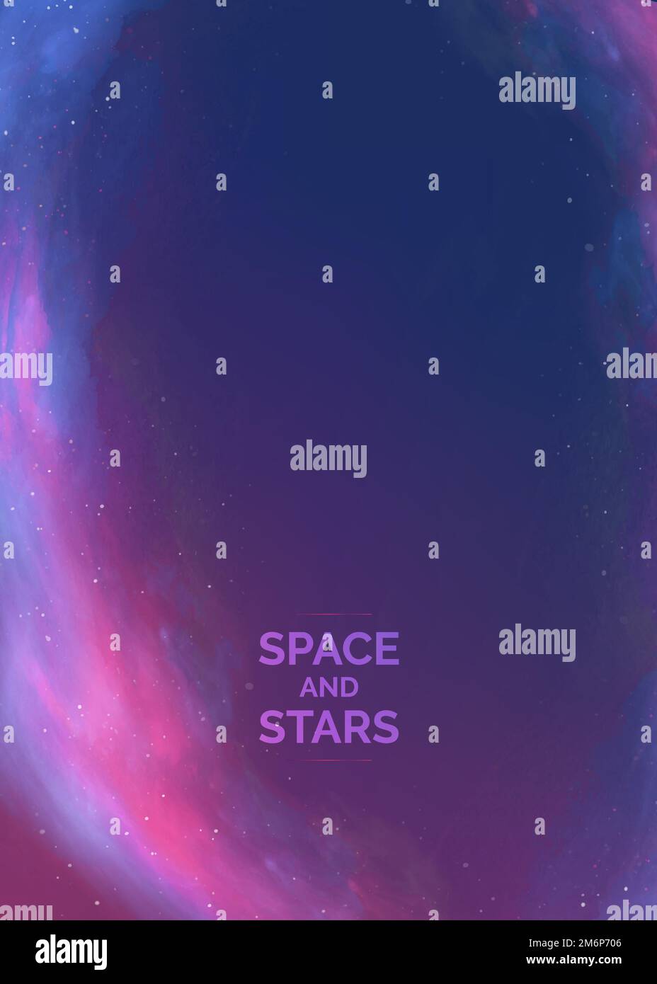 Colorful abstract nebula space background vector Stock Vector Image ...