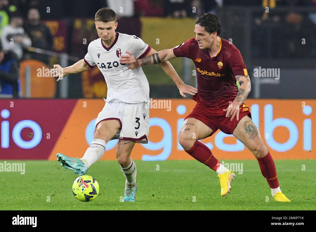 Olimpico Stadium, Rome, Italy. 4th Jan, 2023. Serie A football; Roma ...