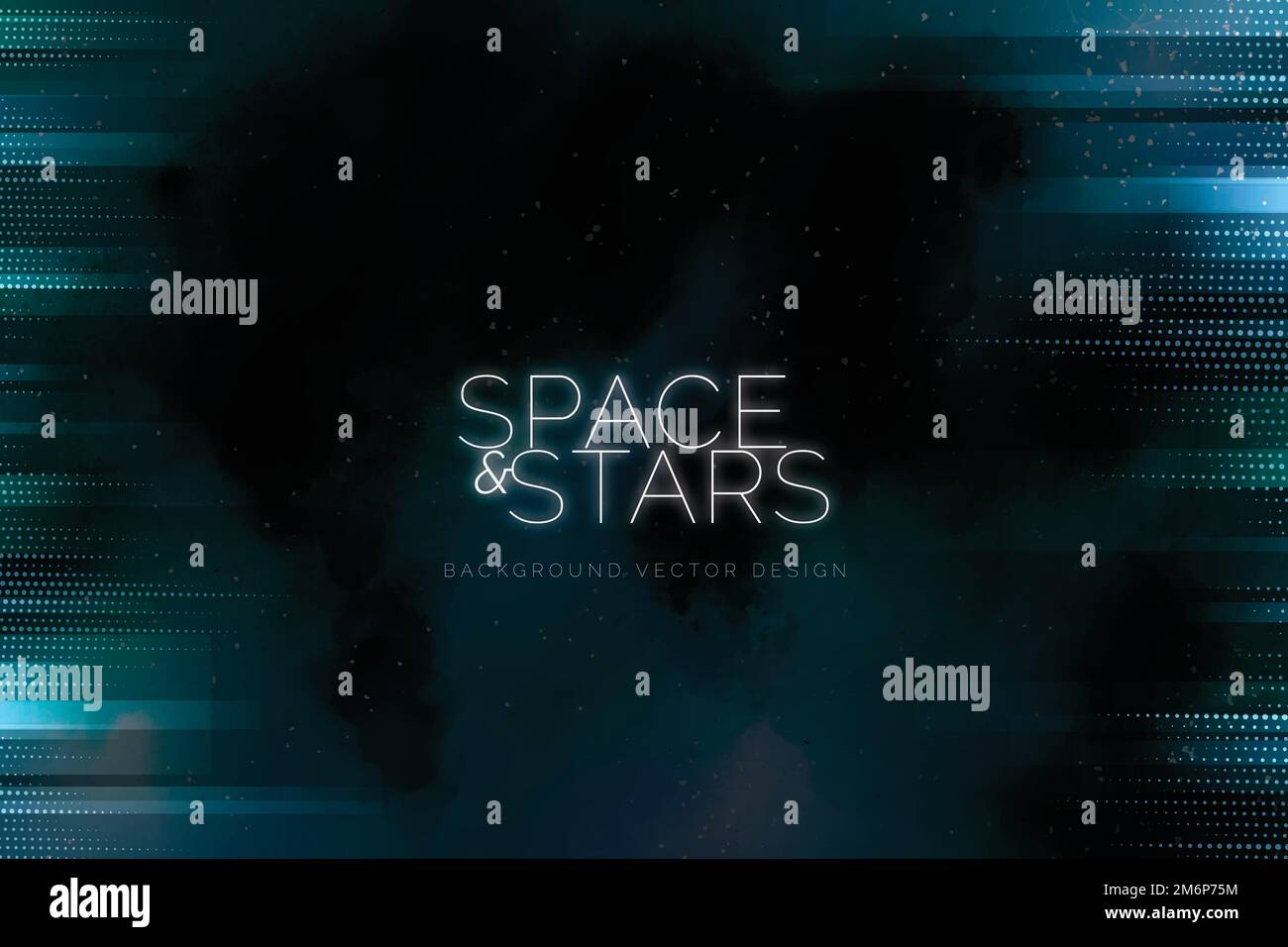 Futuristic space dark background vector Stock Vector Image & Art - Alamy