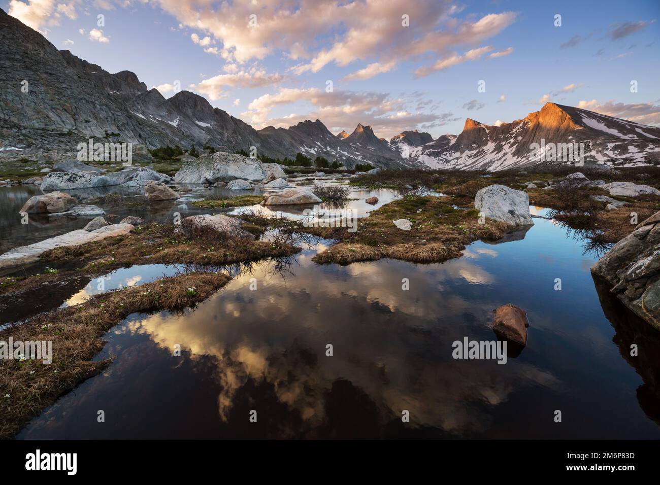 Wind river range Stock Photo - Alamy