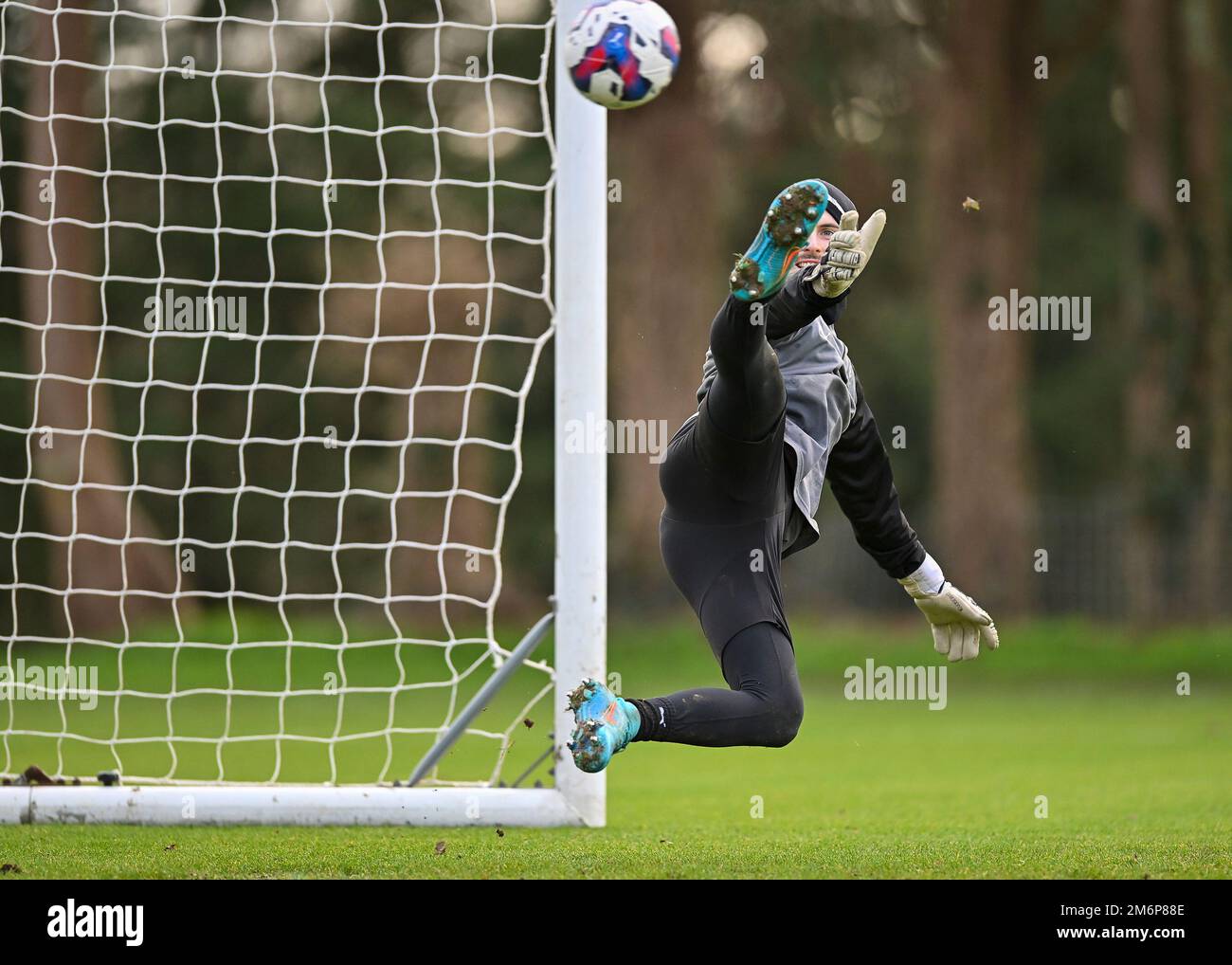 Plymouth Argyle goalkeeper Callum Burton (25) during the Plymouth ...