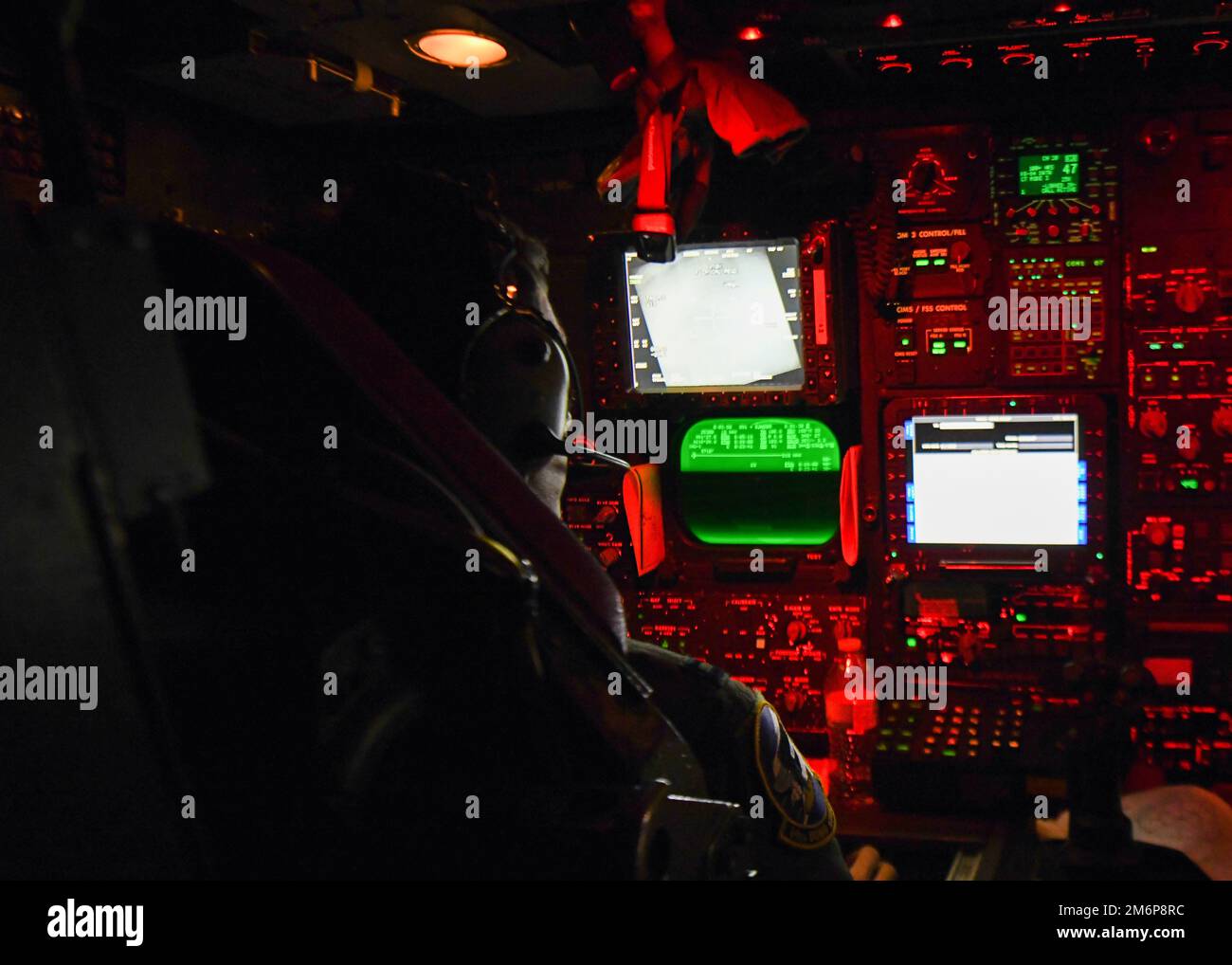 69th Bomb Squadron B-52H Stratofortress Radar Navigator Capt. Brett ...