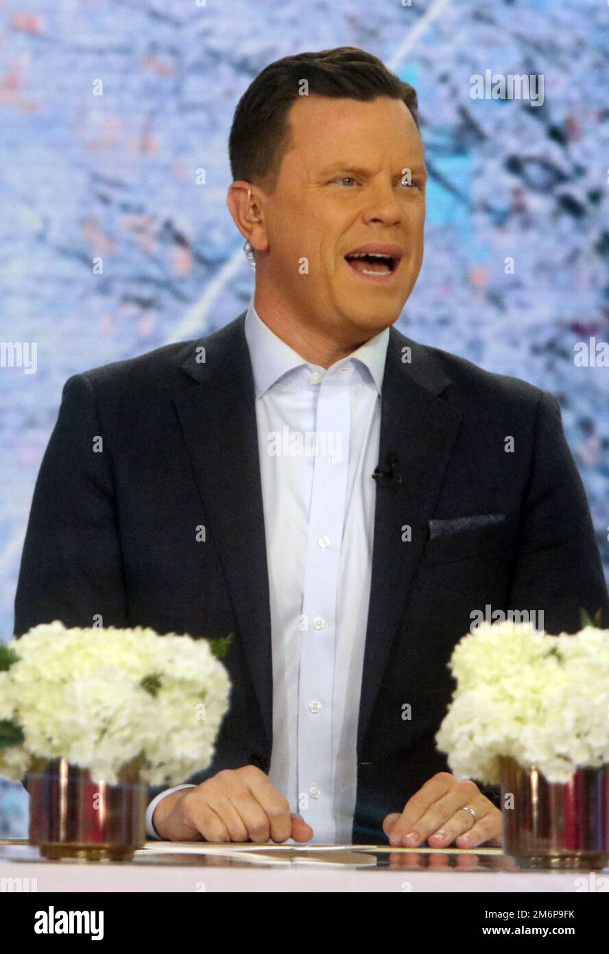 New York, NY, USA. 4th Jan, 2023. Willie Geist on the set of NBC's ...