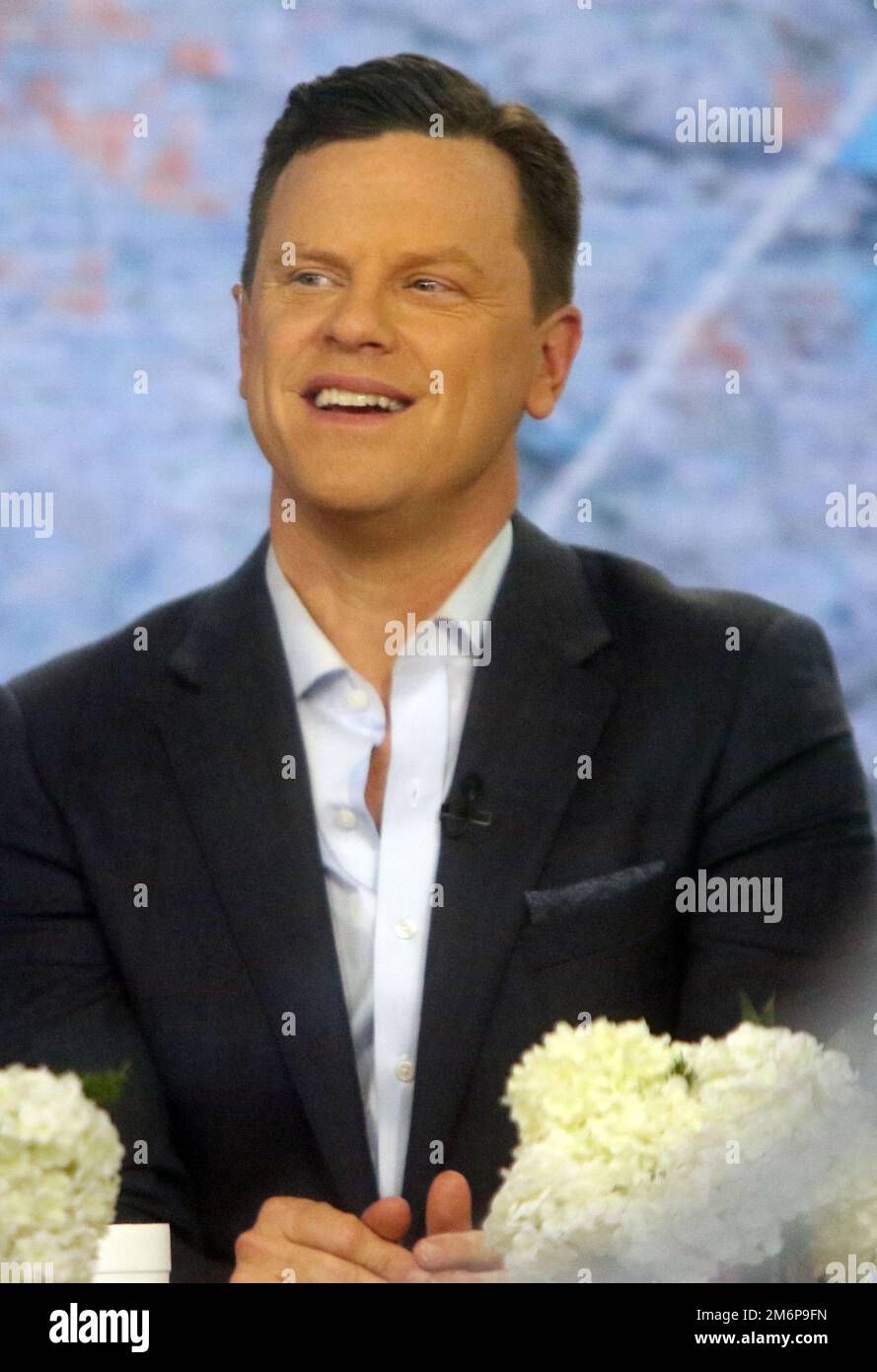 New York, NY, USA. 4th Jan, 2023. Willie Geist on the set of NBC's ...
