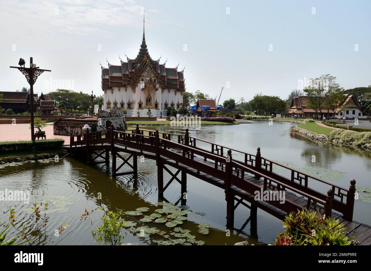 Dusit Maha Prasat Palace, Ancient Siam park, Samut Prakan, Bangkok ...