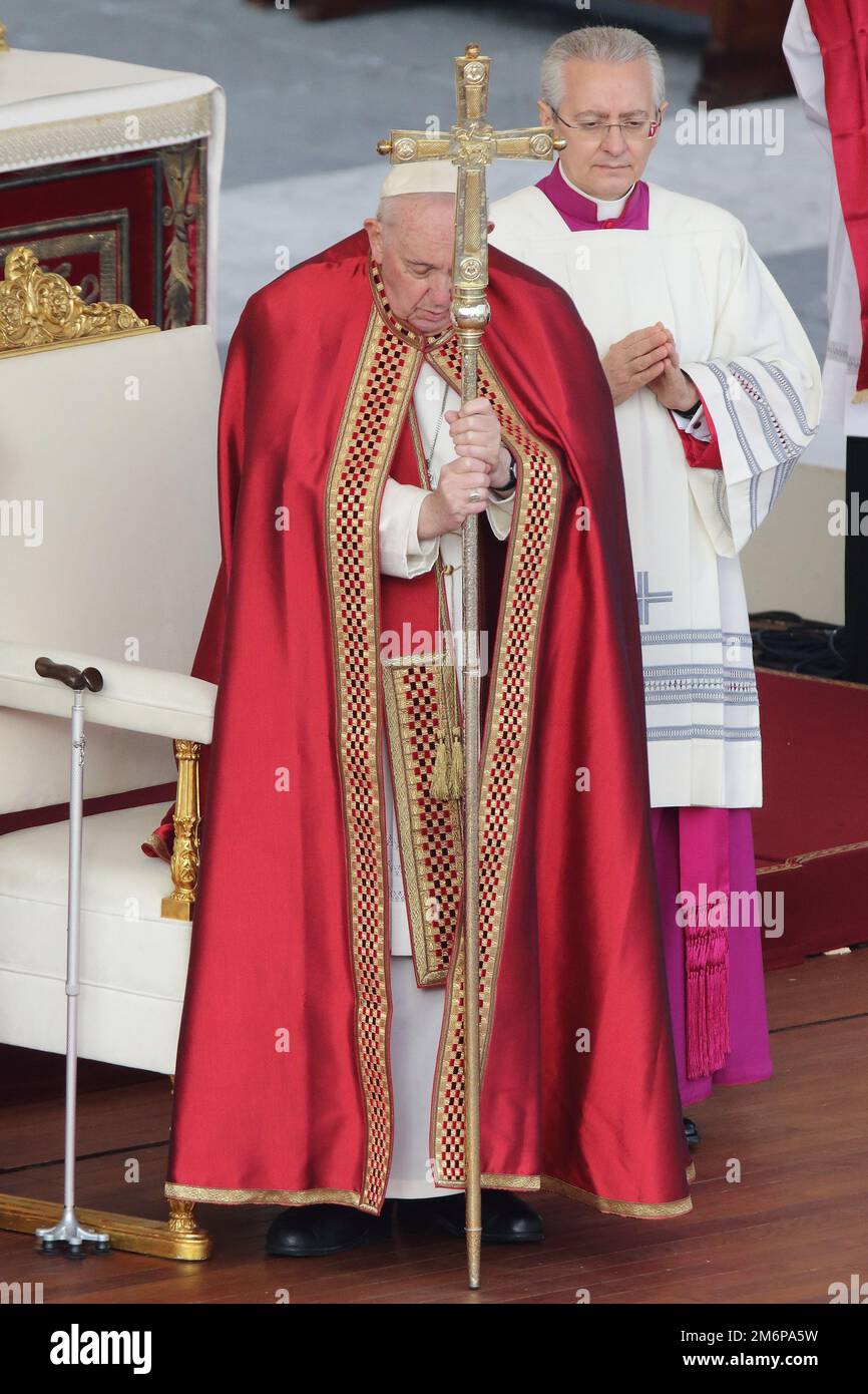 January 5, 2023, Vatican City State, Holy See: POPE FRANCIS presides at ...
