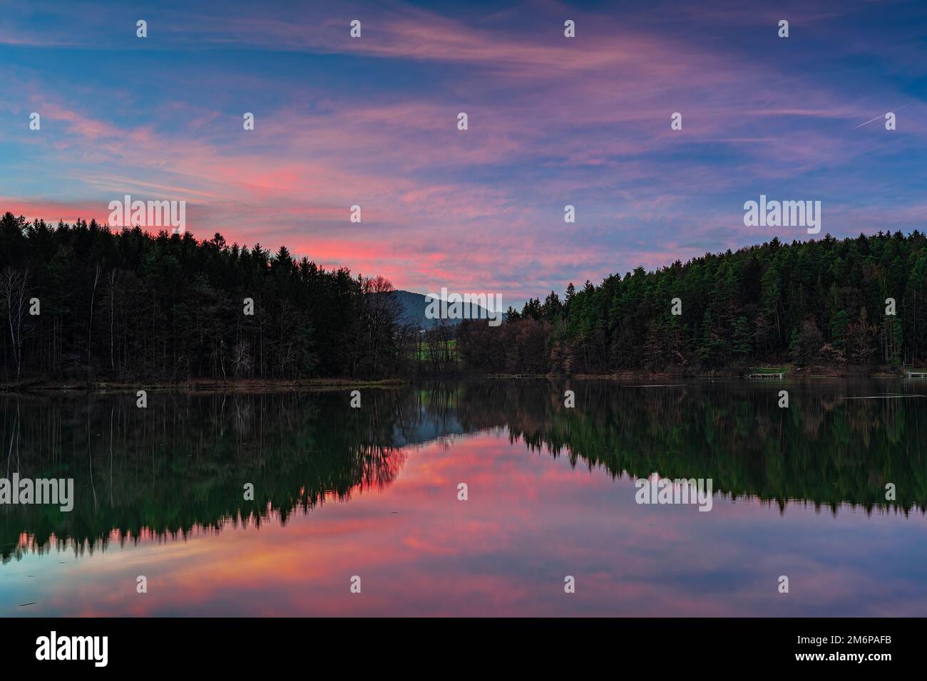 Cinematic lake hi-res stock photography and images - Alamy
