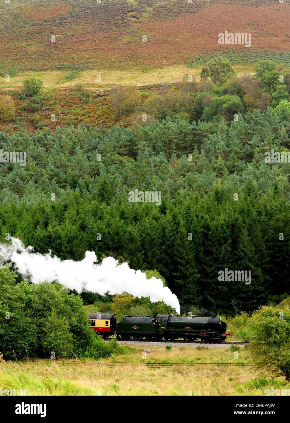 Southern Schools class No 30926 Repton passing through Newtondale with ...