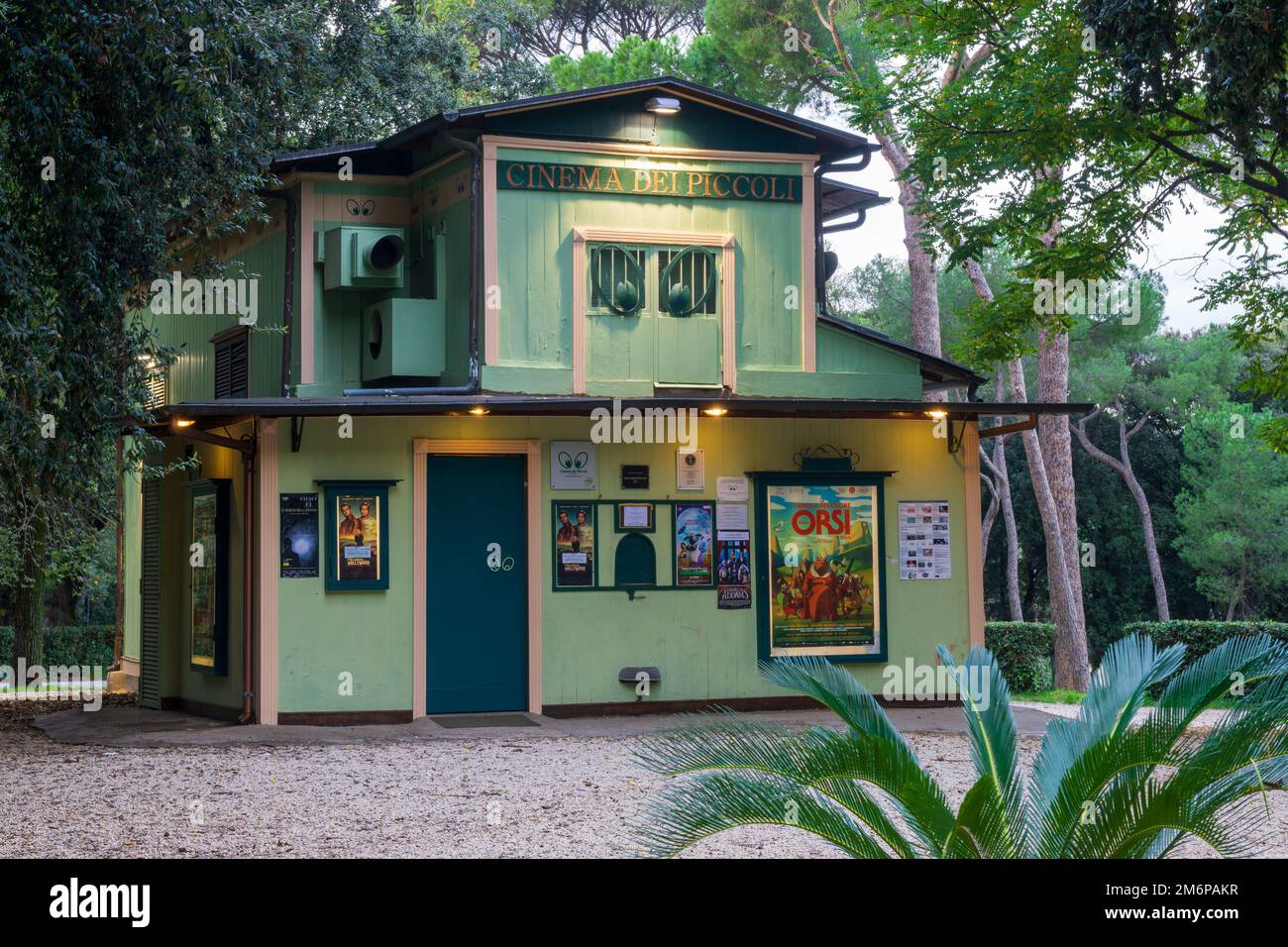 The Cinema dei Piccoli, with 63 seats, is the smallest cinema in the ...