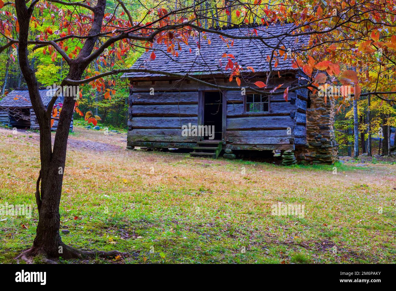 Jim Bales Place in Great Smoky Mountains National Park, Tennessee Stock ...