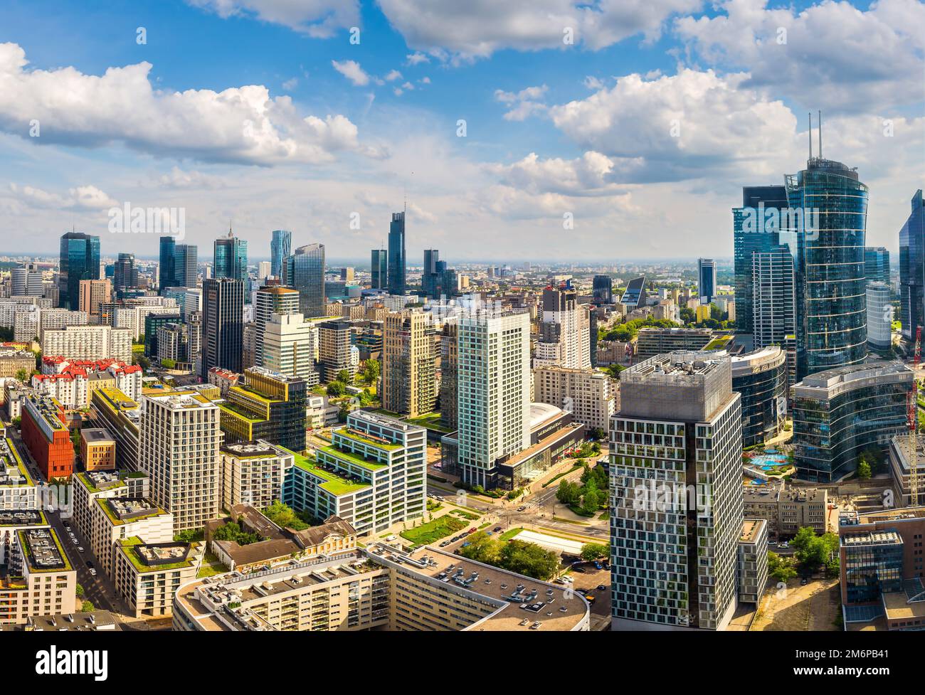 Downtown in Warsaw Stock Photo - Alamy
