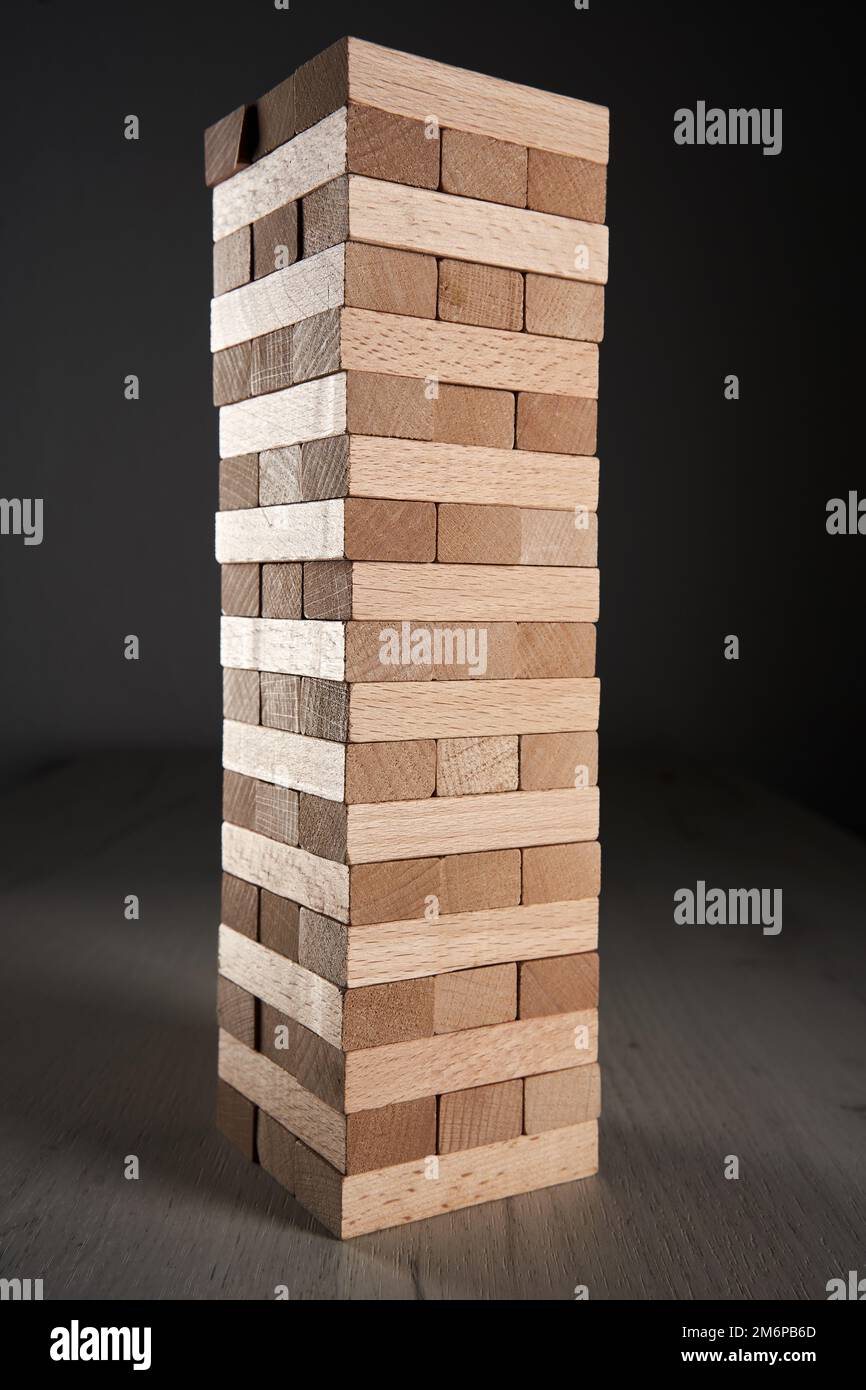 Jenga blocks isolated hi-res stock photography and images - Alamy