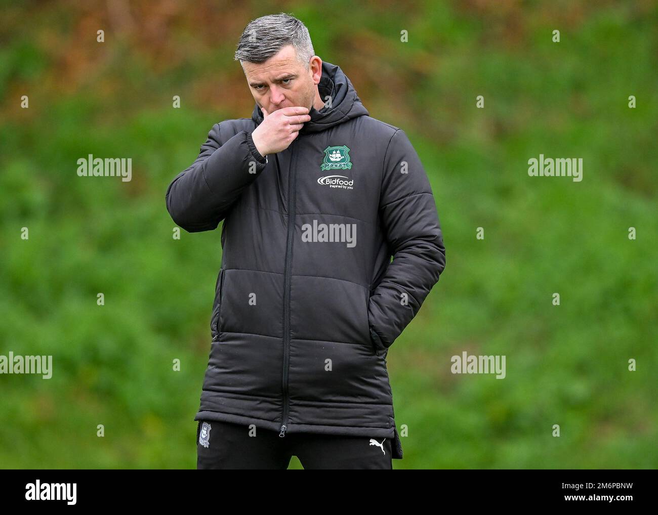 Steven schumacher plymouth training hi-res stock photography and images ...