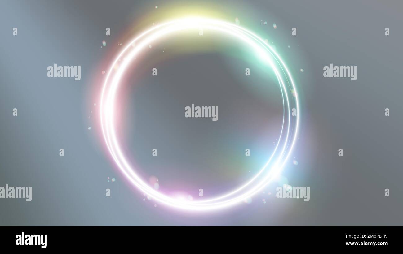 Circular prism light rays hi-res stock photography and images - Alamy