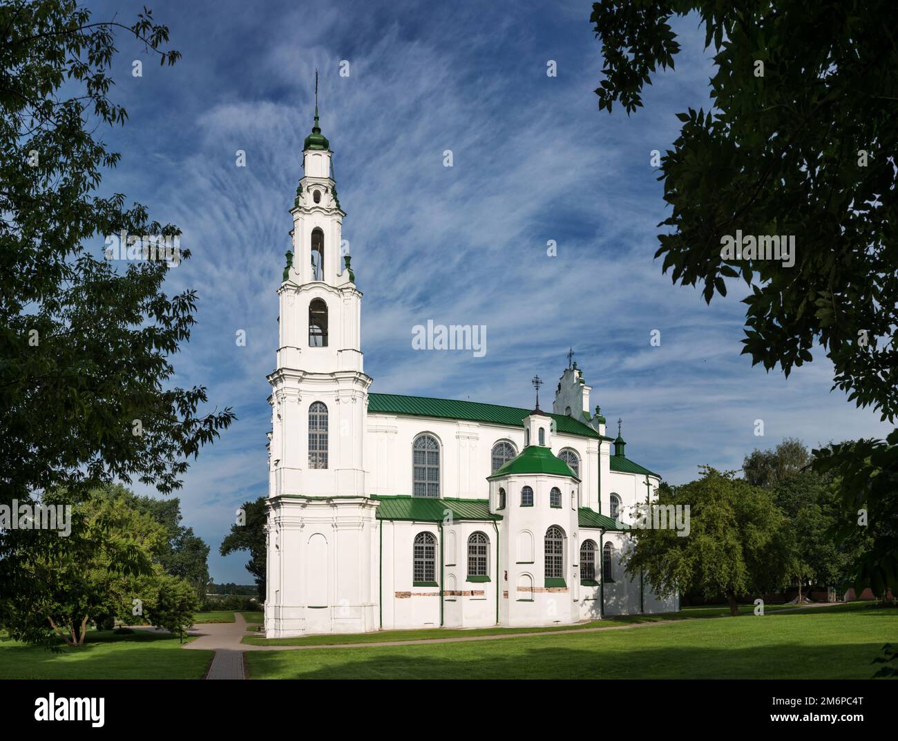 Orthodox Sophia Cathedral in the city of Polotsk, the oldest temple in ...