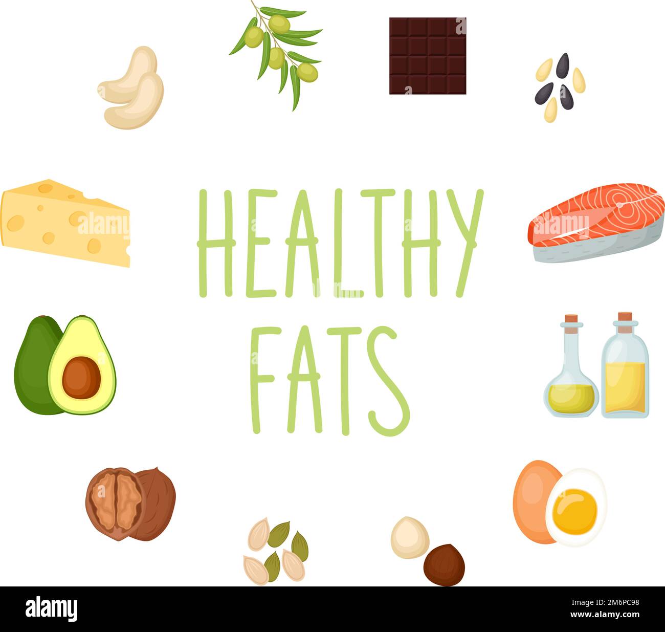 Healthy eating poster Cut Out Stock Images & Pictures - Alamy