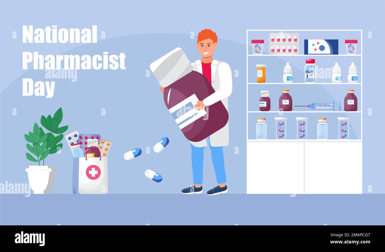 National pharmacy week Stock Vector Images - Alamy