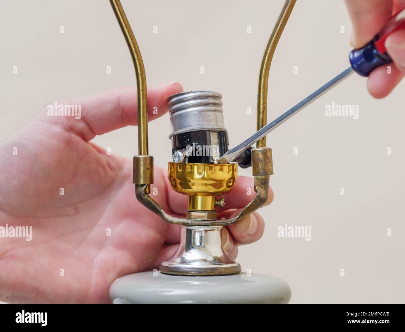 Electrician fixture hi-res stock photography and images - Alamy