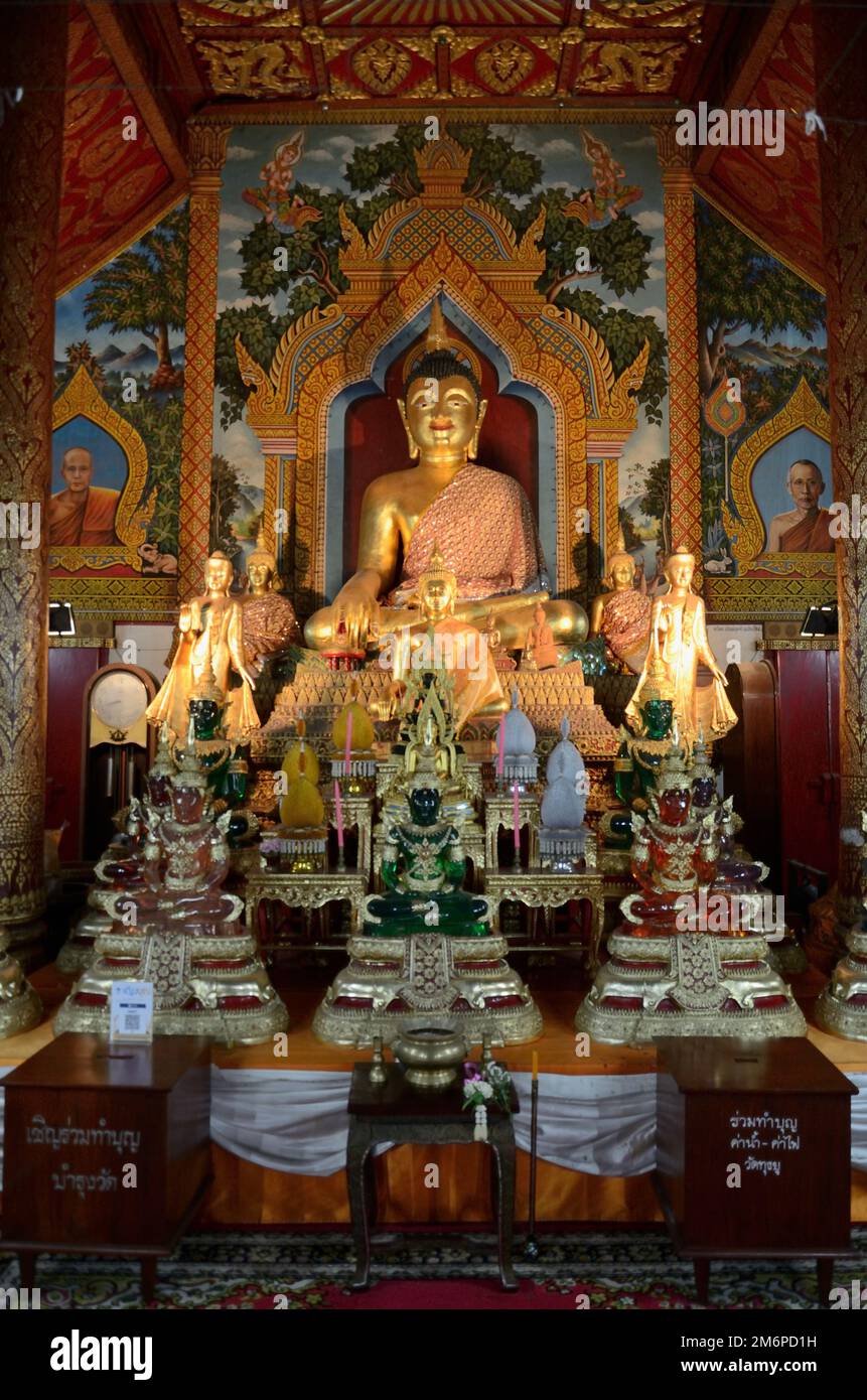 Wat Tung Yu, Chiang Mai, Thailand, Asia Stock Photo - Alamy