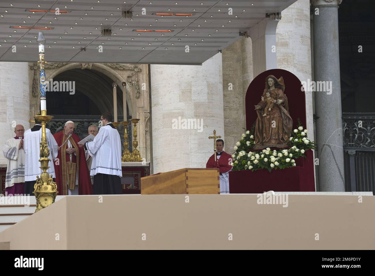Vatican City, Vatican City. 05th Jan, 2023. Pope Francis attends the ...