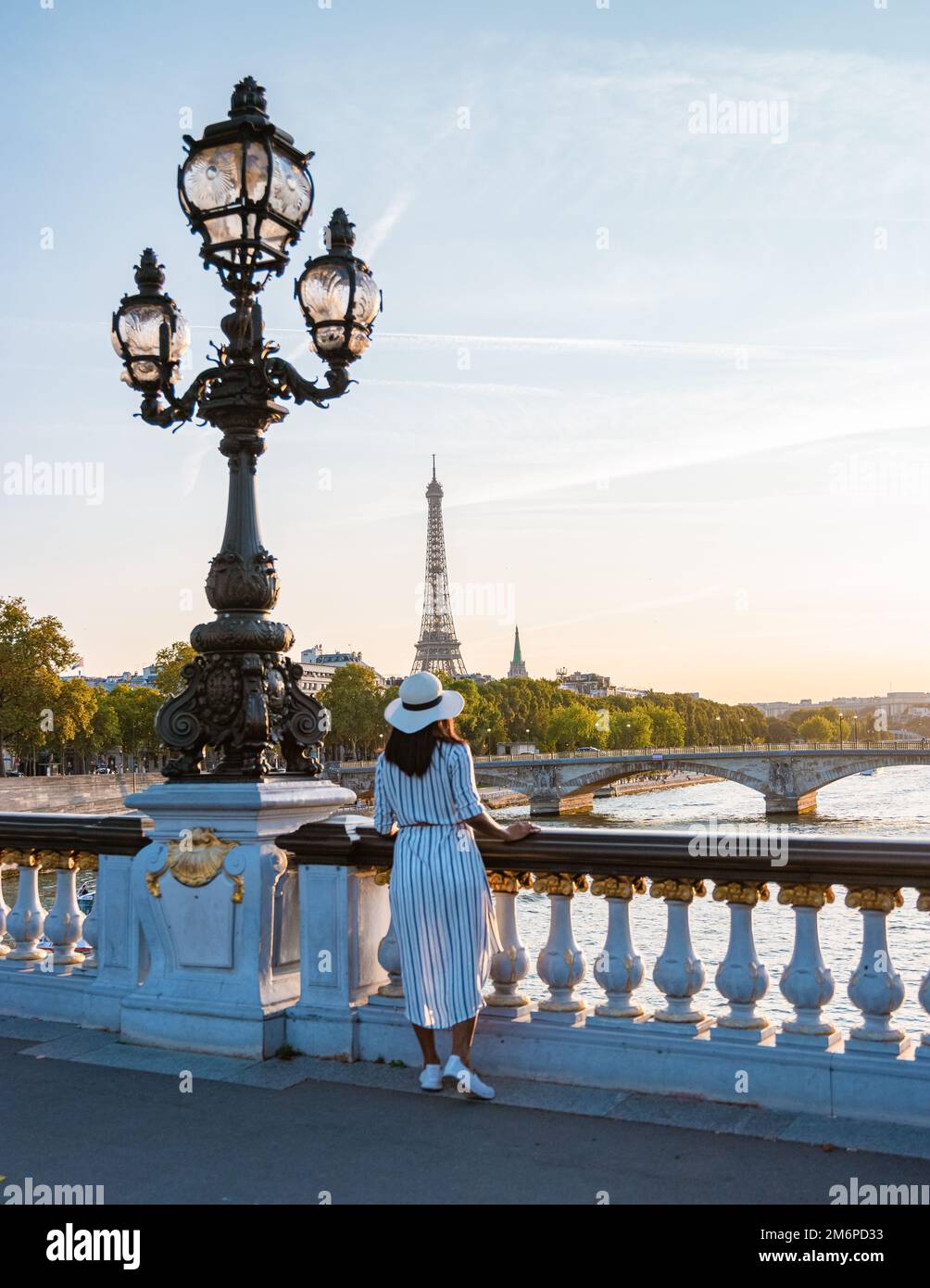 Alexander bridge Paris, view on the famous landmark Alexander III ...