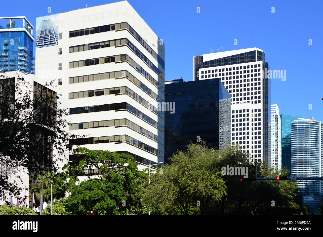 Modern Buildings in Downtown Miami, Florida Stock Photo - Alamy