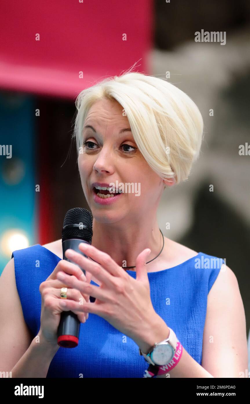 Vienna, Austria. 24 May 2014. Angelika Mlinar is an Austrian-Slovenian ...