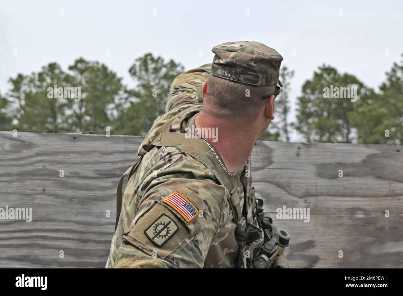 The 2nd BIV 315th Engineer Battalion is at Range 3A on the Fort Dix ...