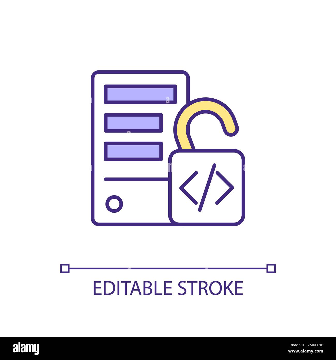 Open source architecture image Stock Vector Images - Alamy