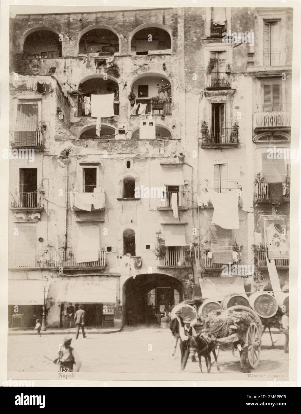Naples italy early 1900s hi-res stock photography and images - Alamy