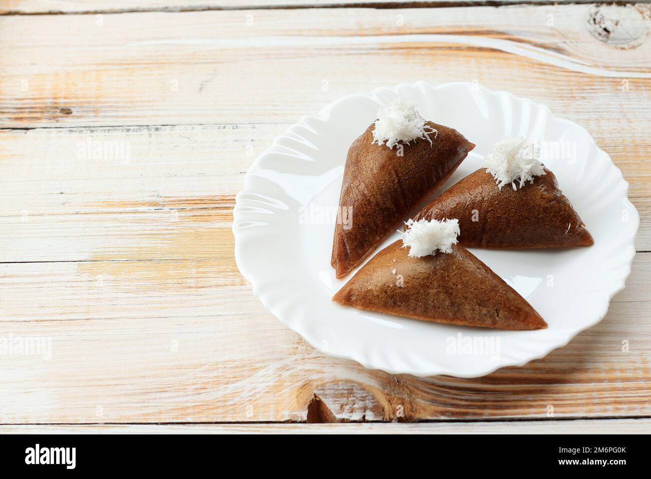 Apang Panas Bugis or Apem Makassar, Traditional Steamed Snack made from ...