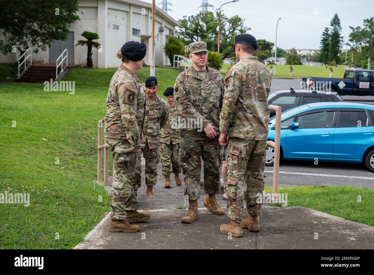 U.S. Air Force Col. Jason Kane, second from the right, 18th Mission ...