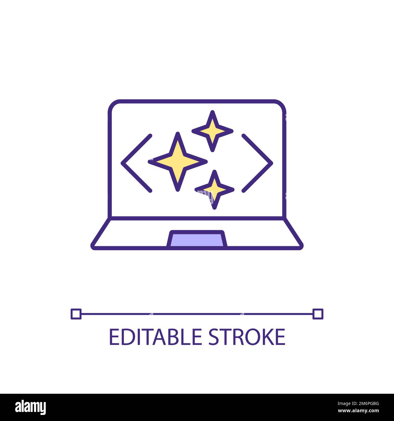 Writing perfect code RGB color icon Stock Vector Image & Art - Alamy Writing perfect code RGB color icon Stock Vector Image & Art - Alamy