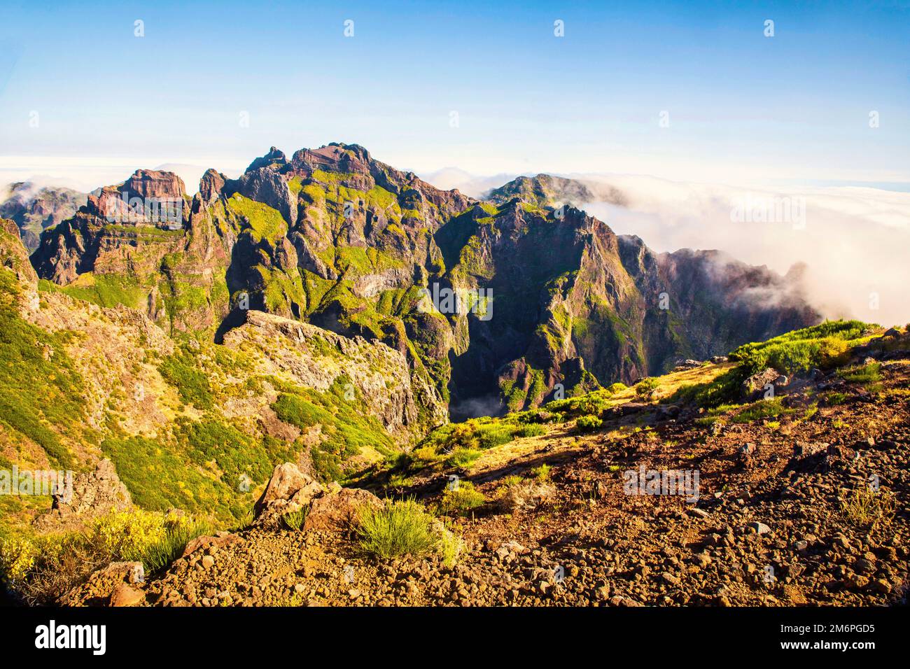 The Pico do Arieiro, Madeira, Portugal, Europe Stock Photo - Alamy