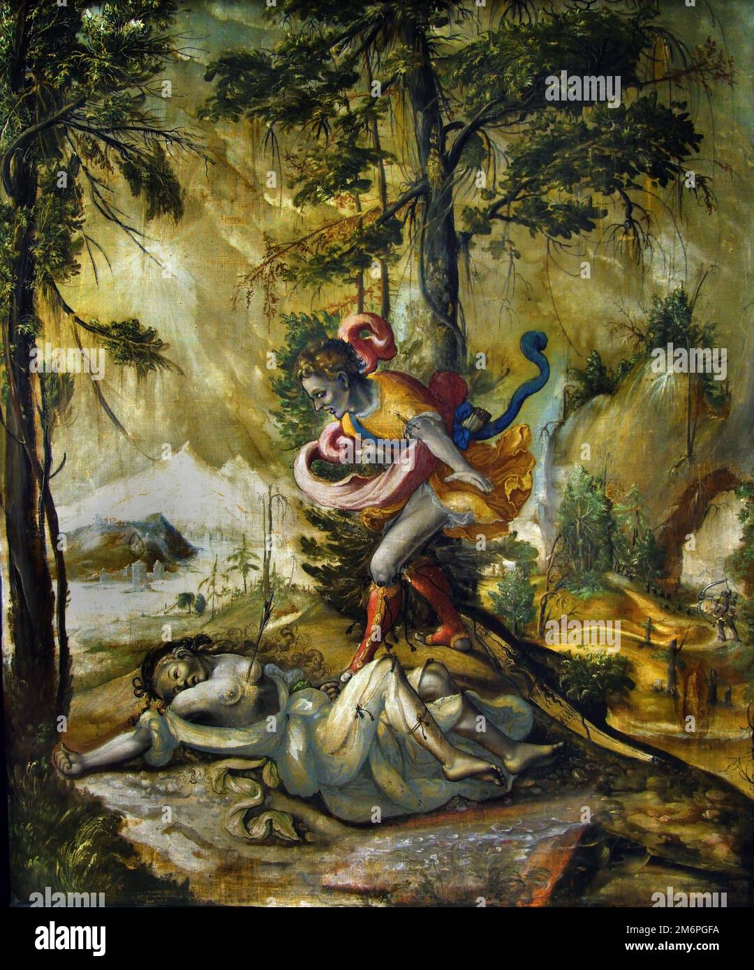 Cephalus and Procris ,1530 ,Schweizerische Meister ,16th Century, Swiss ...