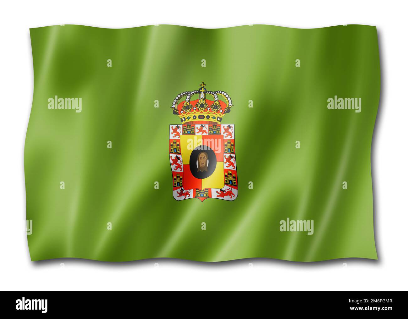 Jaen province flag, Spain Stock Photo - Alamy