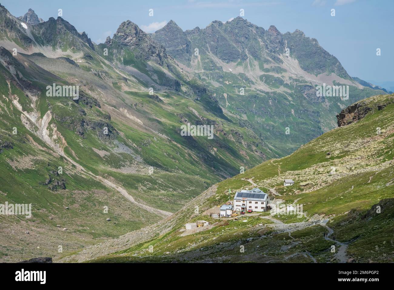 The image is of the German Alpine Club DAV Sektion Wiesbaden owned ...
