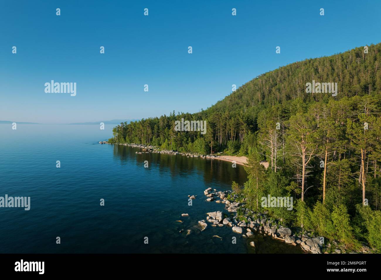 Summertime imagery of Lake Baikal is a rift lake located in southern ...